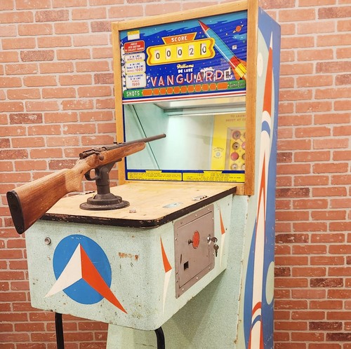 Vintage 1958 Vanguard Deluxe Shooting Arcade Game. Free Delivery to CA ...