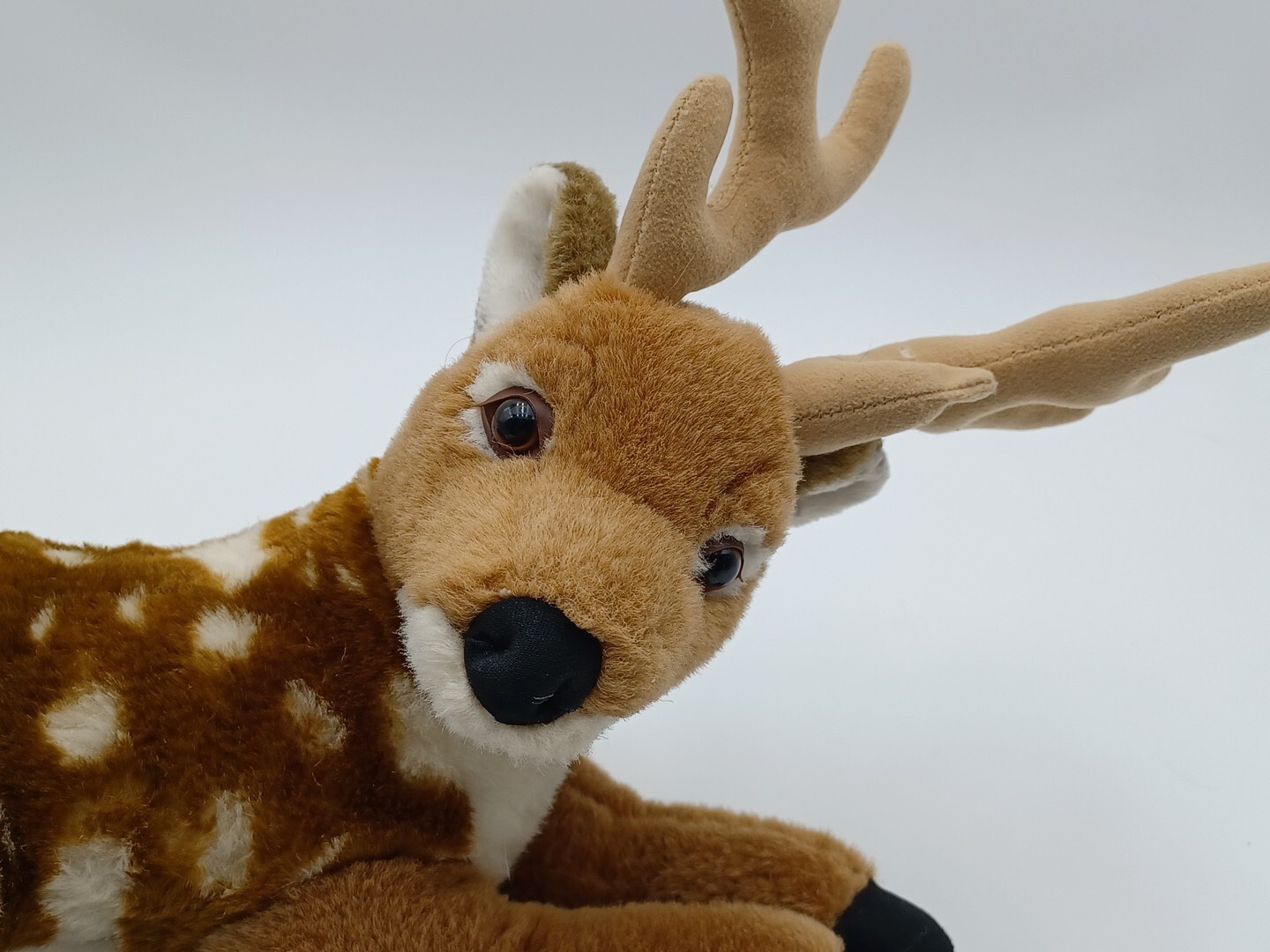 Realistic Moose and Deer Plush Stuffed Animals Hunting Cabin Critters ...