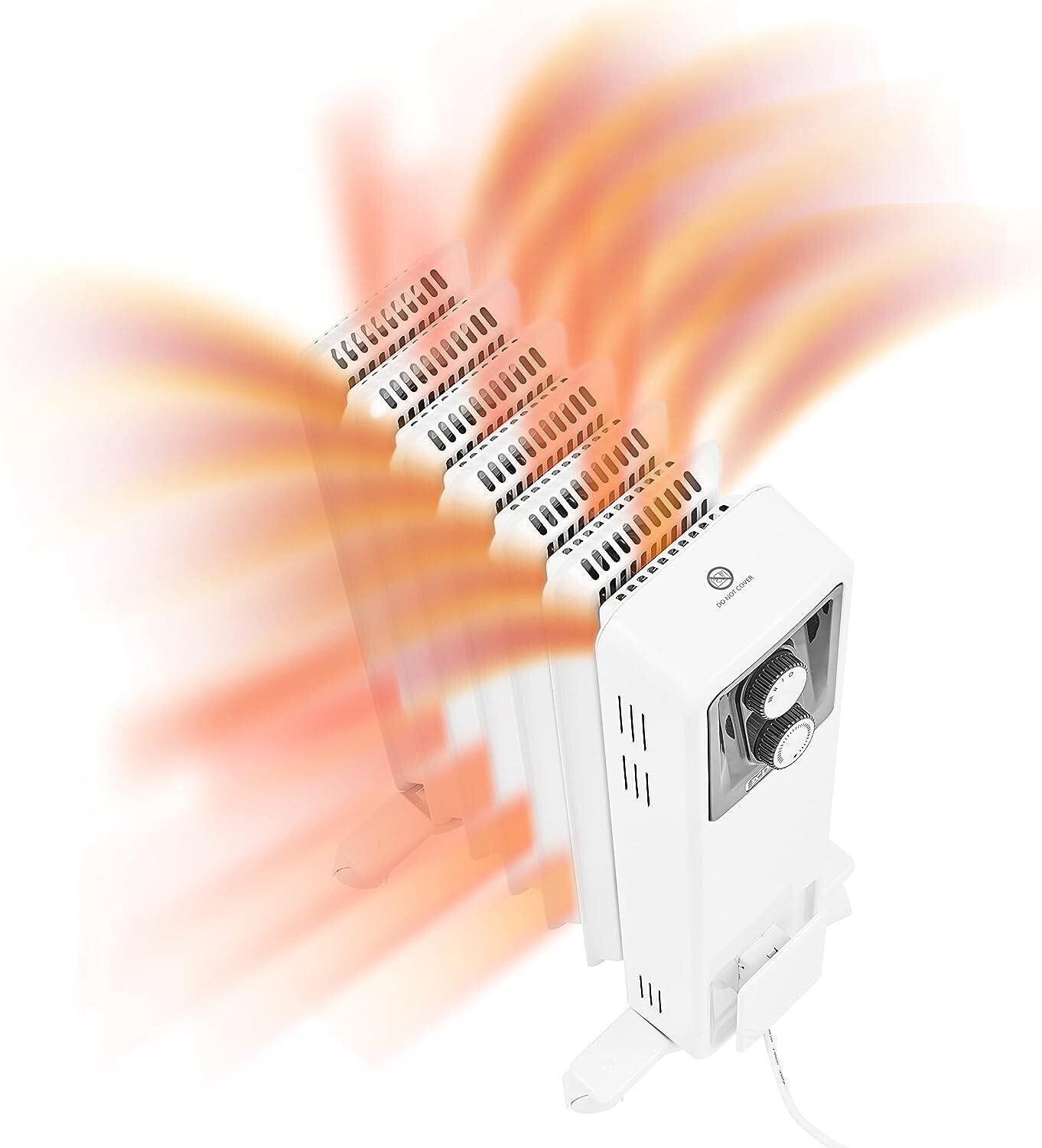 Dimplex Oil Free Radiator Portable Electric Column Heater White 2KW ...