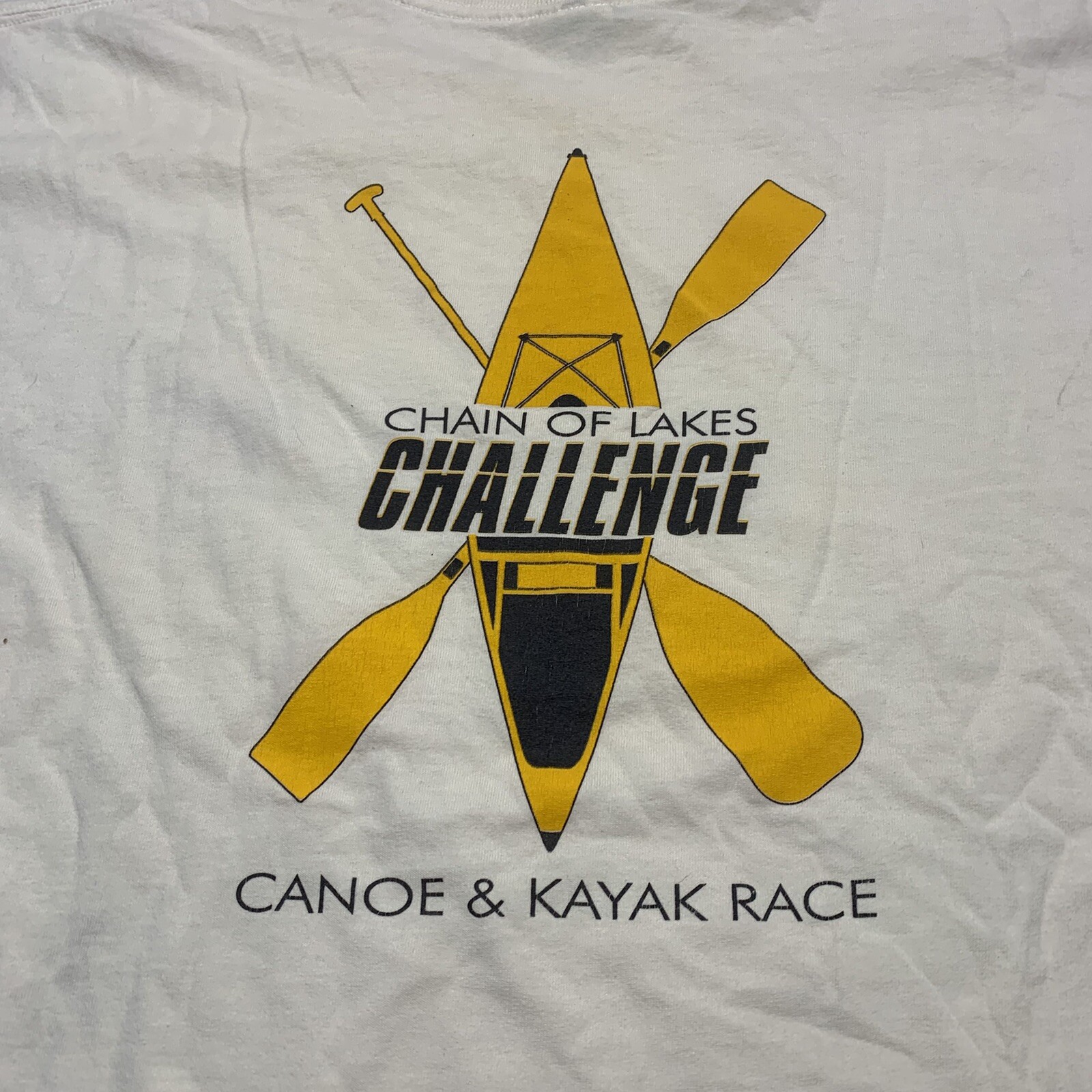 Chain of Lakes Challenge T Shirt Canoe And Kayak Chal… - Gem