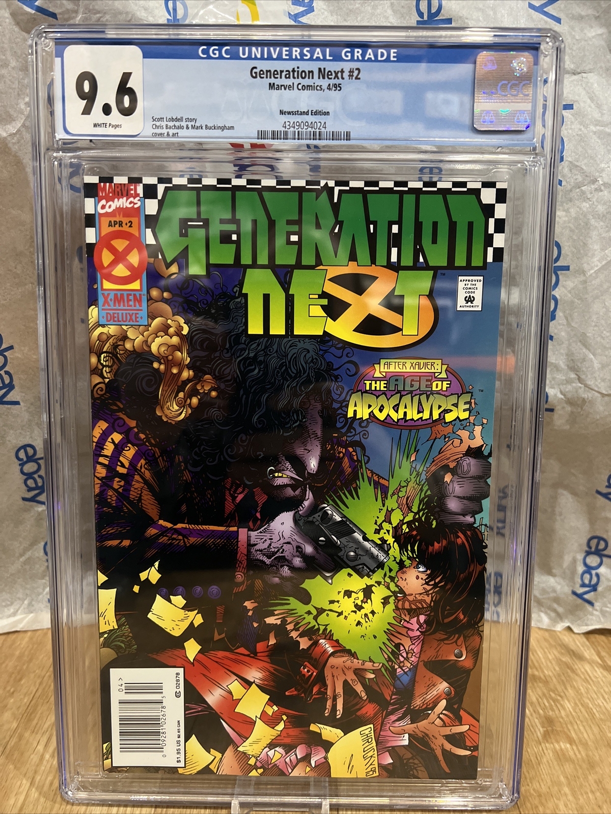 CGC 9.6 Generation Next 1 2nd Print X-Tra Edition Age of Apocalypse Newsstand | eBay