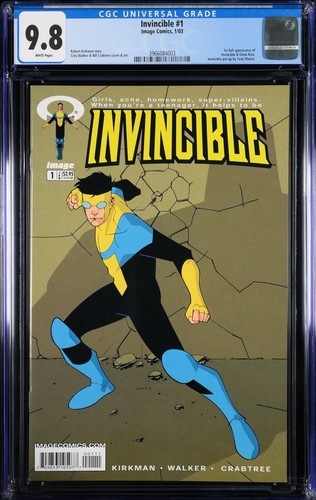 Invincible #1-#144 CGC 9.8 Lot (Minus Issue #87) - ALL COVER A | eBay
