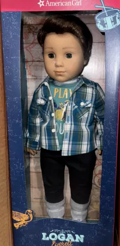 American Girl LOGAN Everett Doll FIRST BOY DOLL 18" - Brand New SHIPS ...
