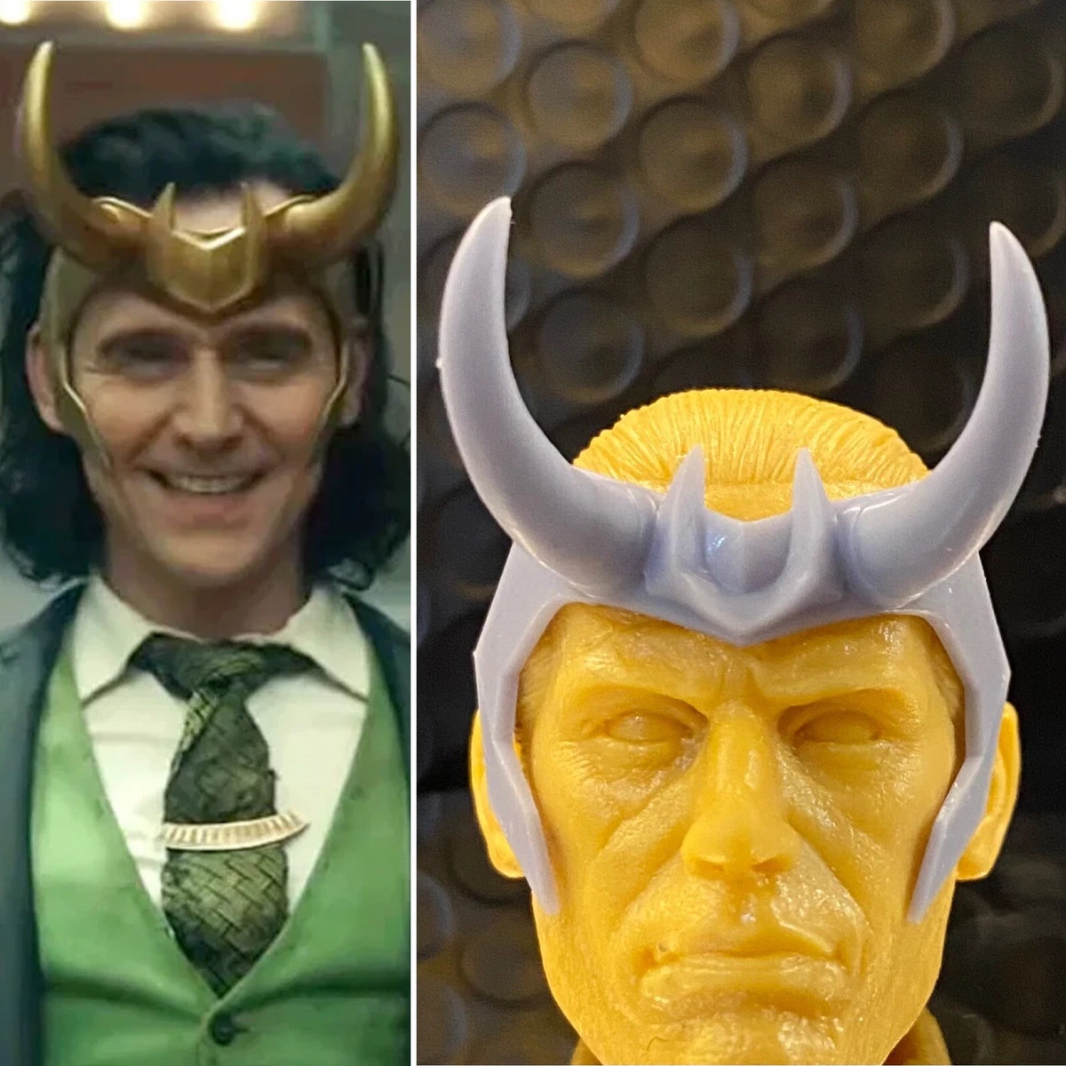 Tom Hiddleston Loki Helmet