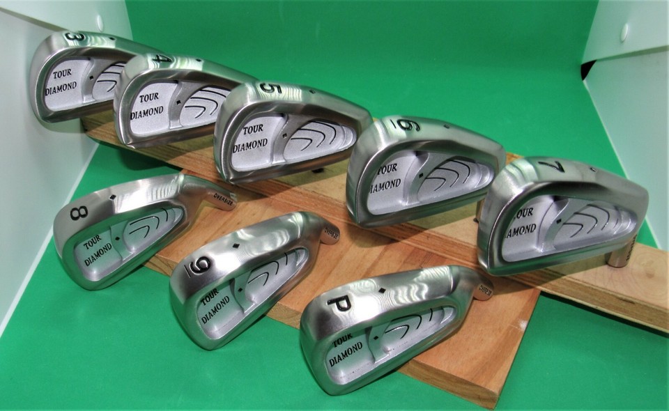 Tour Diamond Titanium Face Oversized Irons - Heads Only - Choice of Set ...