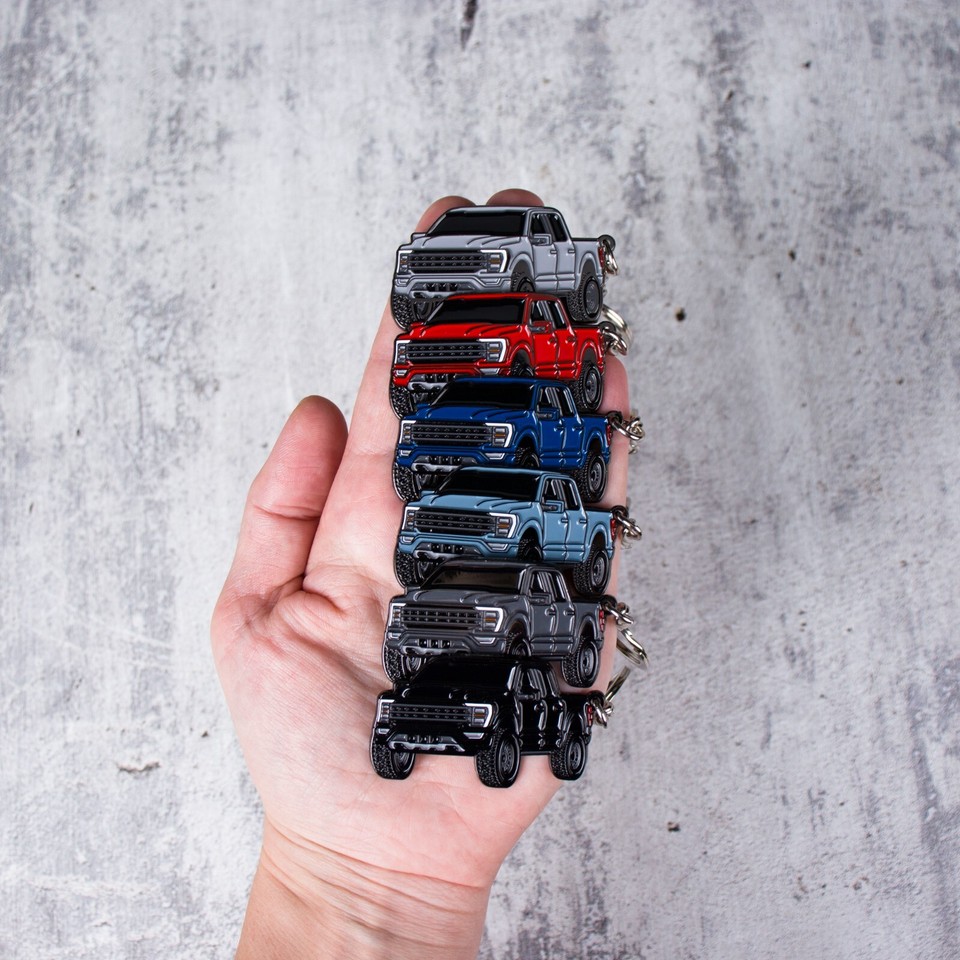 F150 Keychain compatible with Ford F150 Accessories 2023 F-150 Key ...