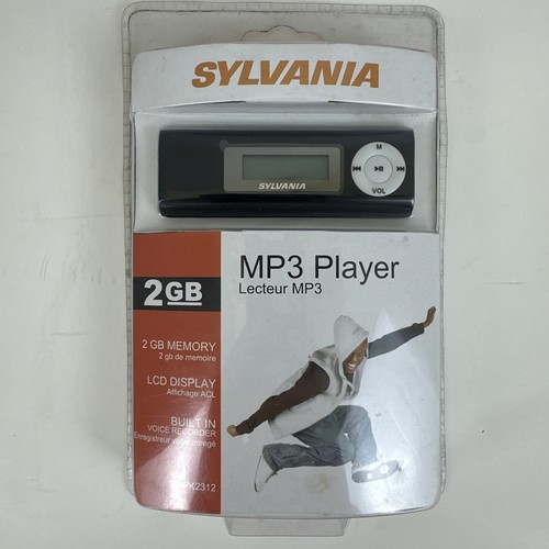 Vintage NEW SEALED Sylvania MP3 Player Digital Music Player & Voice ...