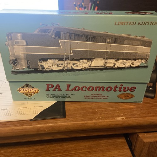 HO Proto 2000 Santa Fe Alco PA Powered Diesel Locomotive ATSF #73 | eBay