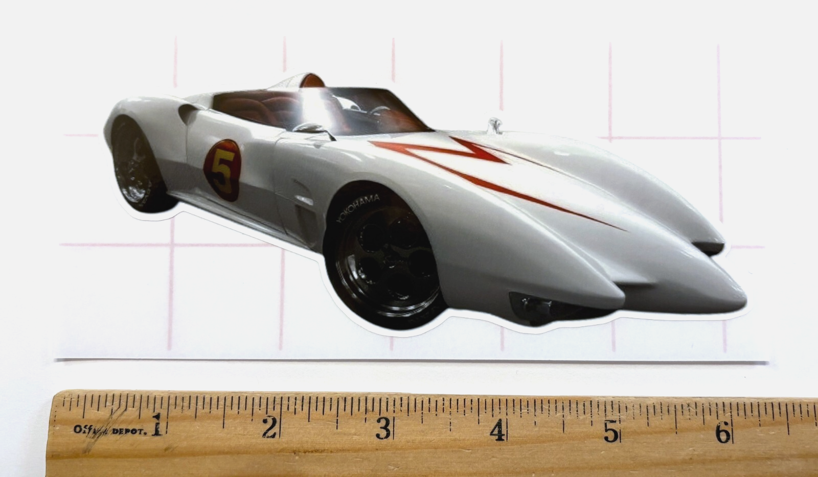 SPEED RACER Mach Five Mach 5 GO SPEED GO! Live Action Full Color ...