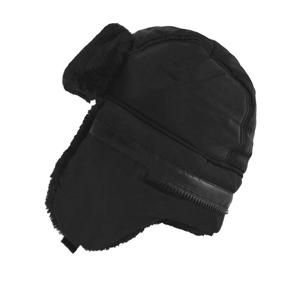 Winter Hats Trapper Russian Aviator Thick Thermal Warm Snow Ski Face ...