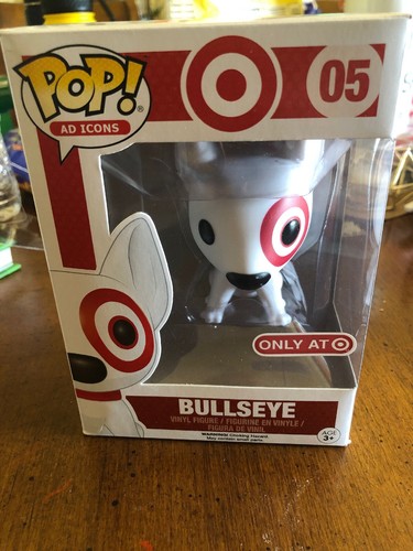 Funko POP! Ad Icons Bullseye Target Exclusive Dog #05 Mascot W/Pop ...