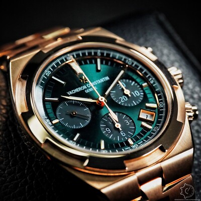Vacheron Constantin Overseas Rose Gold Green Dial 2024 UNWORN - 5520V ...