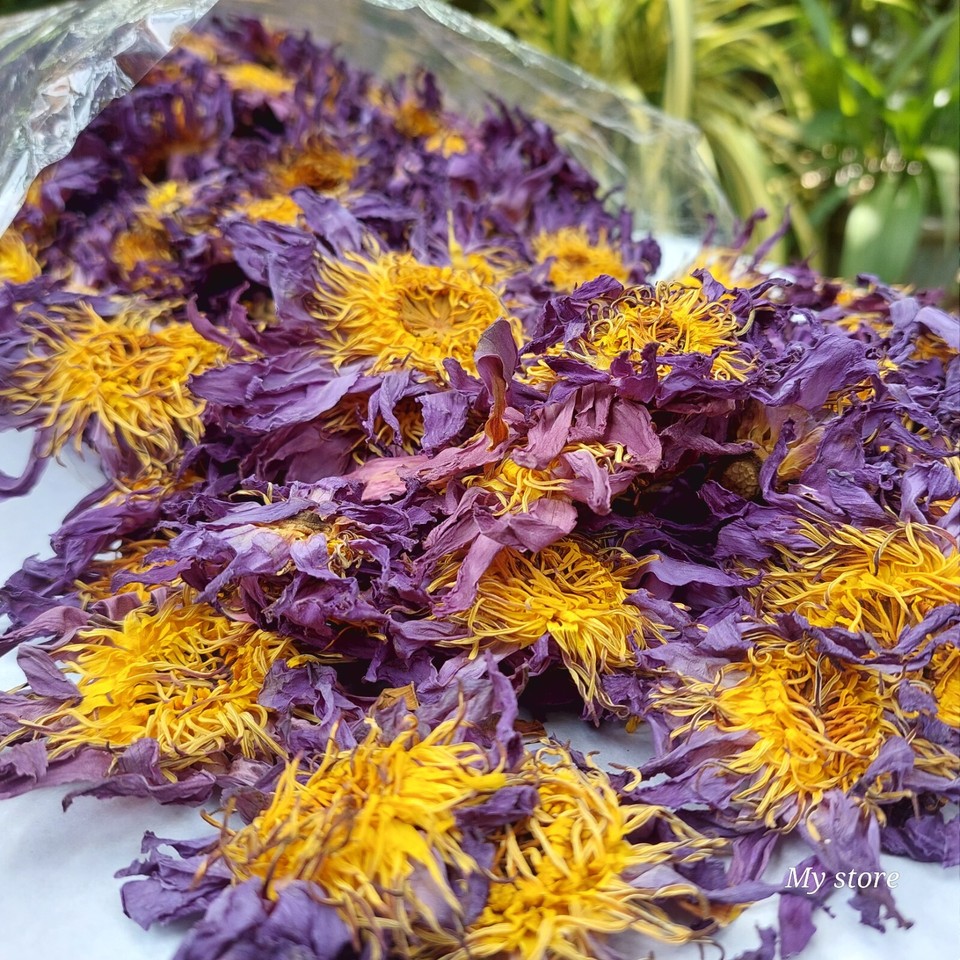 Dried Blue Lotus Whole Flower (Nymphaea Caerulea) 100% Organic Pure ...