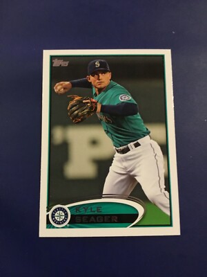 2012 Topps # 645 KYLE SEAGER ROOKIE RC Seattle Mariners $$ HOT $$ Look ...