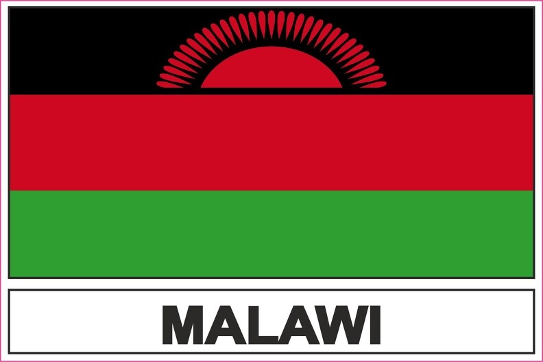 Sticker flag vinyl country MAL malawi | eBay Australia