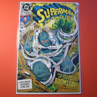 Superman The Man Of Steel #18 1st Print. 1st Appearance Doomsday DC ...