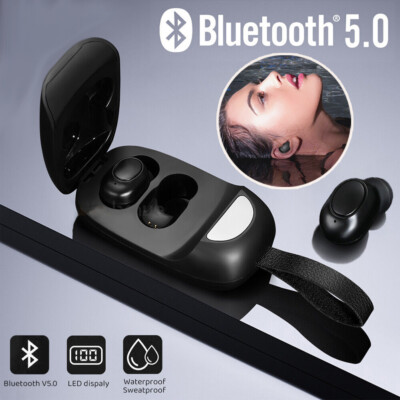 Wireless Bluetooth Earphones For Earpods iOS Android Earbuds Sports ...