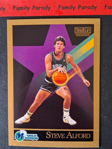 Steve Alford 59 Dallas Mavericks Card Skybox 1990-91 NBA Basket Ball | eBay