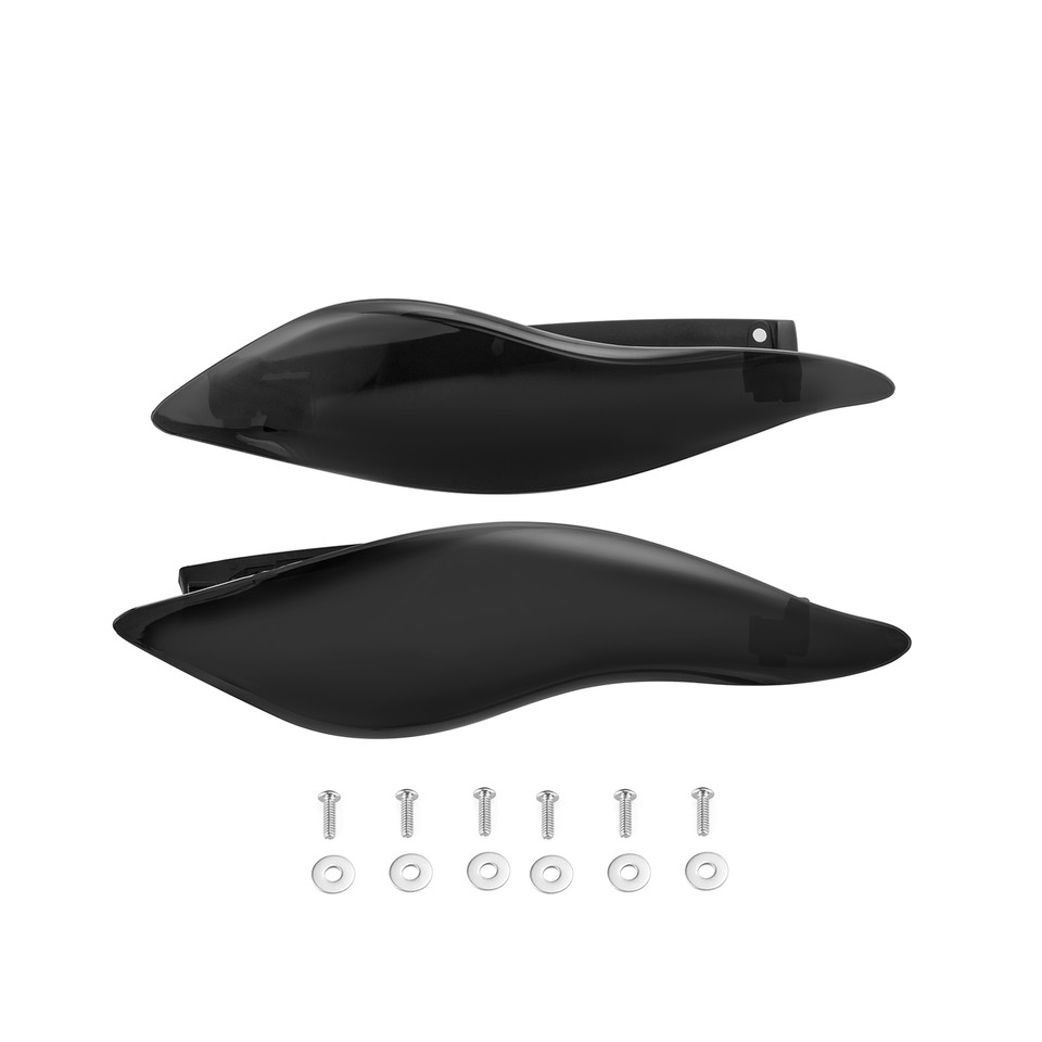 Adjustable Batwing Fairing Side Wings Air Wind Deflectors For Harley ...