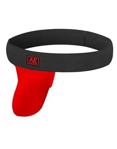 Jock Strap-Free Back for Men Thong Dual Pouch Underwear Large A4-red ...