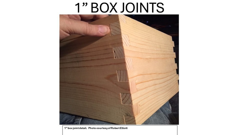 1” BOX JOINT ACCESSORY FOR MAKING BEE HIVES WITH KORSCHGEN BOX JOINT ...