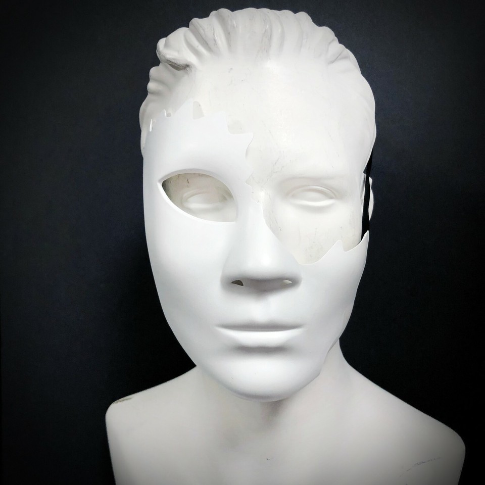 Half Face Mouth Masquerade Masks Halloween Party Masks Cosplay Costume ...