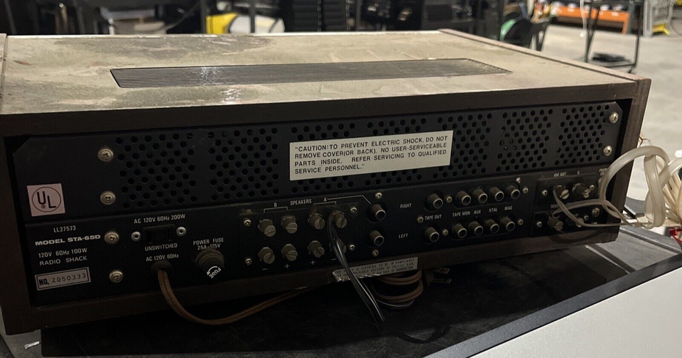 VINTAGE REALISTIC STA-65D SOLID STATE AM-FM STEREO RECEIVER | eBay