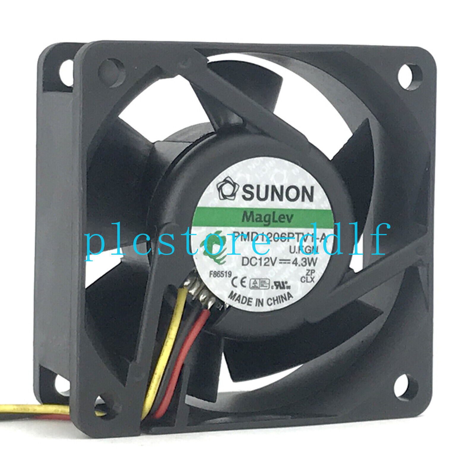 SUNON PMD1206PTV1-A 60x60x25mm 6025 Fan 12V 4.3W Connector 3 wire M696 ...