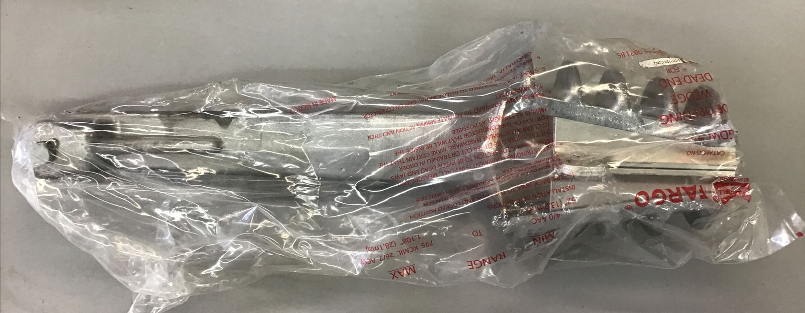 LOT OF 4 Hubbell GDW-795A Side Opening Wedge Dead End 4/0 795 KCMIL (F4 ...