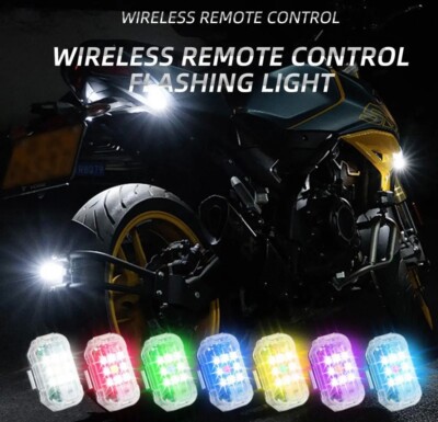 Remote Control Wireless LED Strobe Rechargeable Flashing Light | eBay UK