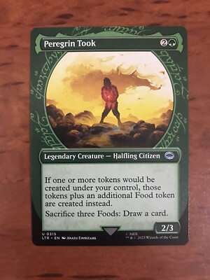 Peregrin Took Showcase MTG Magic Gathering Card NM Mint Lord of the ...