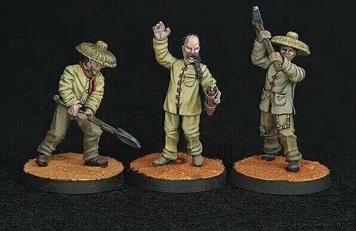 28mm Chinese Workers Wild West Wargames & Collectors Figures Dead Man's ...