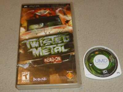 PSP GAME TWISTED METAL HEAD ON COMPLETE W CASE INCOGNITO | eBay