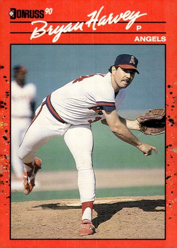 1990 Donruss #372 Bryan Harvey - California Angels | eBay