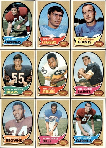 1970 Topps Football Partial Set (70) Good to EXMINT *GMCARDS* | eBay