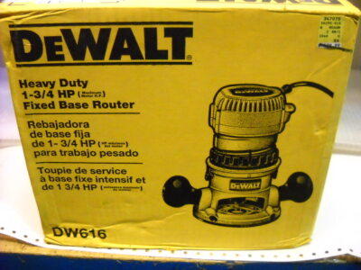 DEWALT DW616 1-3/4-Horsepower Fixed Base Router 28877301570| eBay