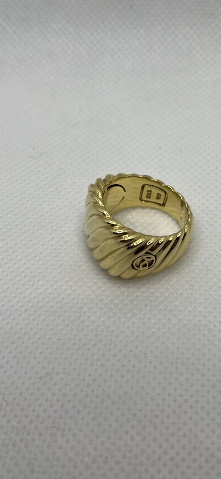 David Yurman New York / YG / Gold Ring 18KT | eBay