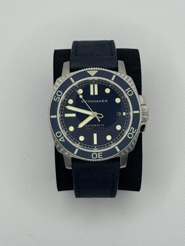 Spinnaker Hull Automatic Arctic Blue Watch | eBay