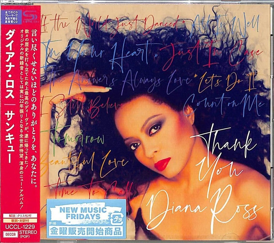DIANA ROSS THANK YOU SHM CD JAPAN 75 | eBay Australia