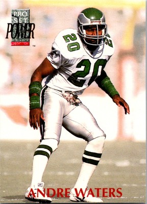 Andre Waters 1992 Pro Set Power #212 Philadelphia Eagles | eBay