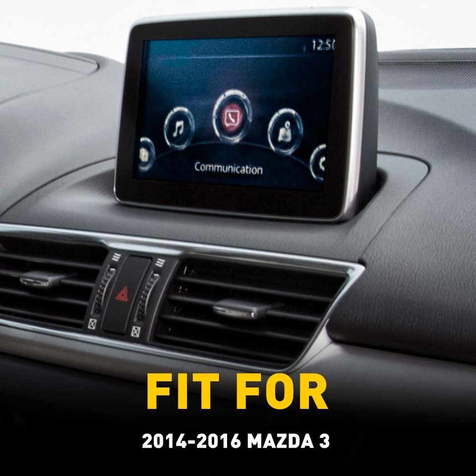 For 2014 2016 2015 3 Mazda Information BHP1611J0D Display Touch screen ...