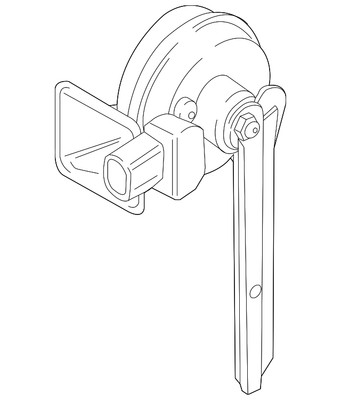 Genuine BMW Low Note Horn 61-33-7-353-193 | eBay