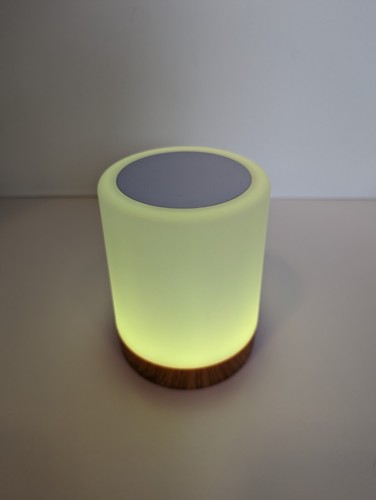 Touch Bedside Portable Lamp/Nightlight~Chargeable USB & Rotating Colors ...