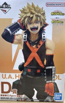 Ichiban Kuji My Hero Academia longing D Katsuki Bakugo Figure New Japan ...