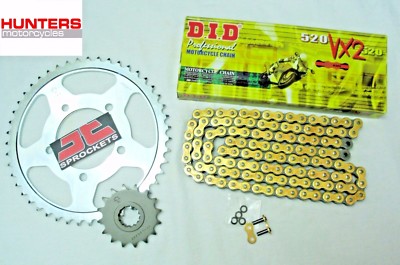 Suzuki DRZ400S Trail DID Gold X-Ring Chain & JT Sprockets Kit Set | eBay UK