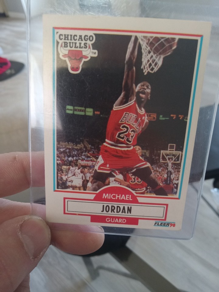 1990 Fleer Michael Jordan #26 Yellow Dot Error | eBay