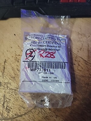 NEW Genuine OEM Whirlpool Kenmore WP777811 Trash Compactor Switch ...