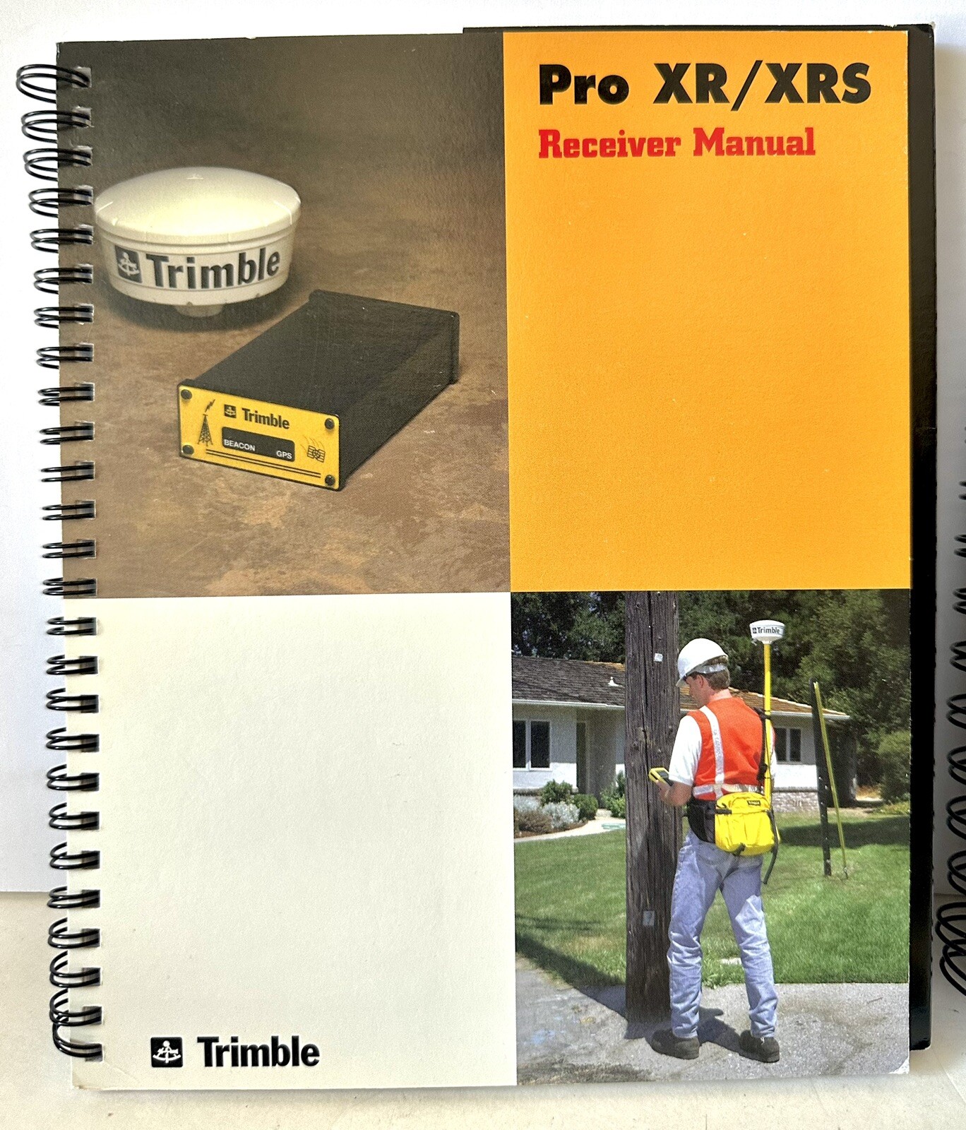 Trimble Navigation Pro XR/XRS GPS Mapping GIS Receiver Manual Book May ...