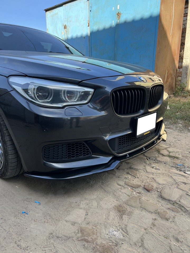 BMW F07 GT M-Sport M-Tech Front Bumper Lip Front Diffuser Spoiler ...