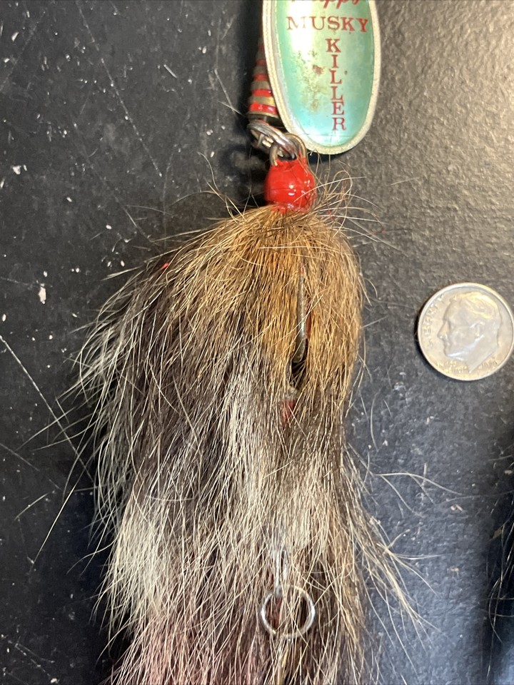 Mepps Musky Killer Black/Black Musky Pike Spinner In-Line Spinner ...